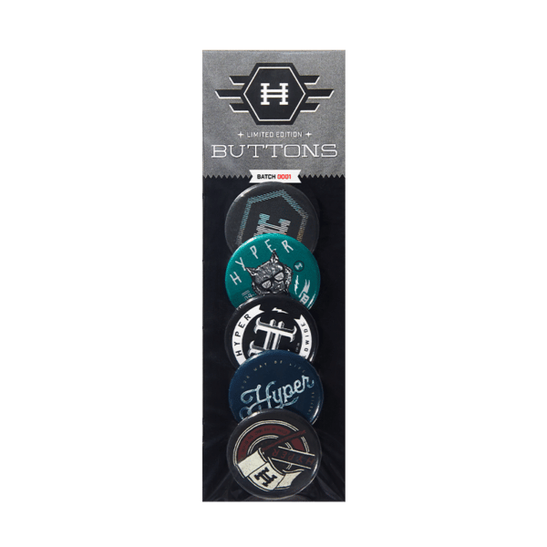 Artist Series Button Pack – Batch 1 - WeAreHyper.com